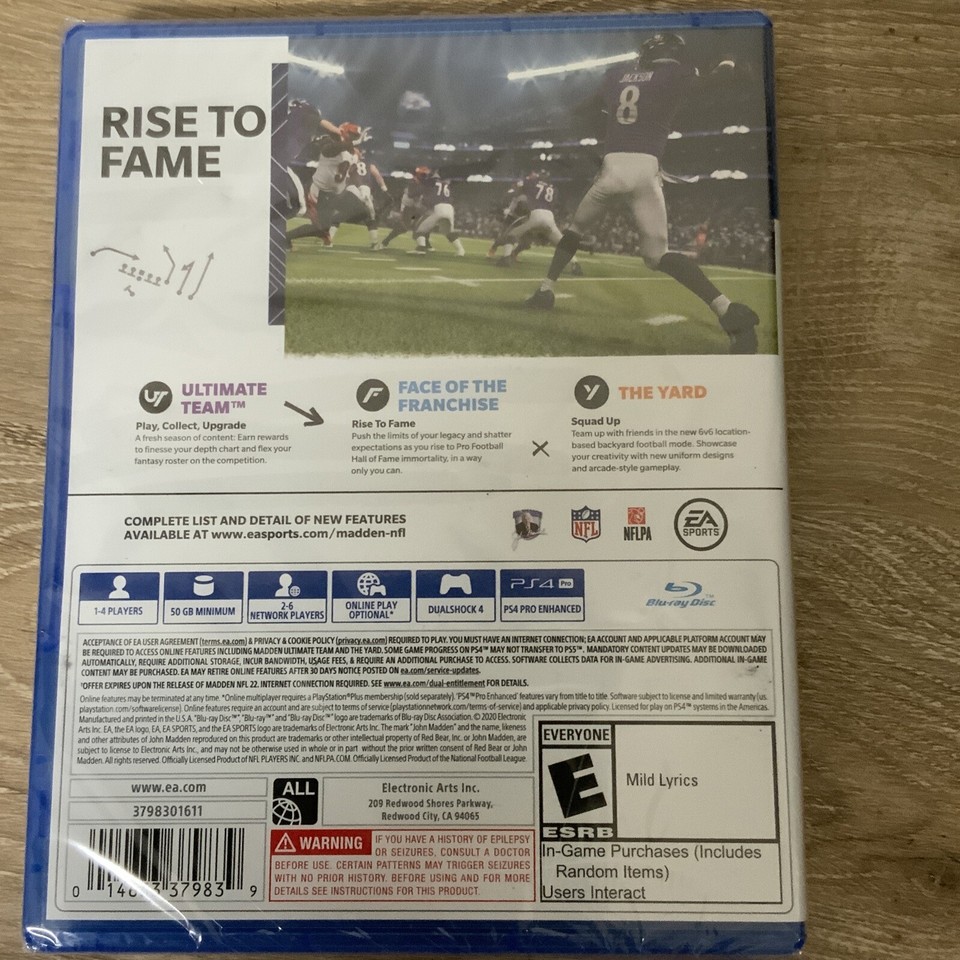 📀 Madden NFL 21 - PlayStation 4 NEW (LOOSE DISC) 14633379839| eBay