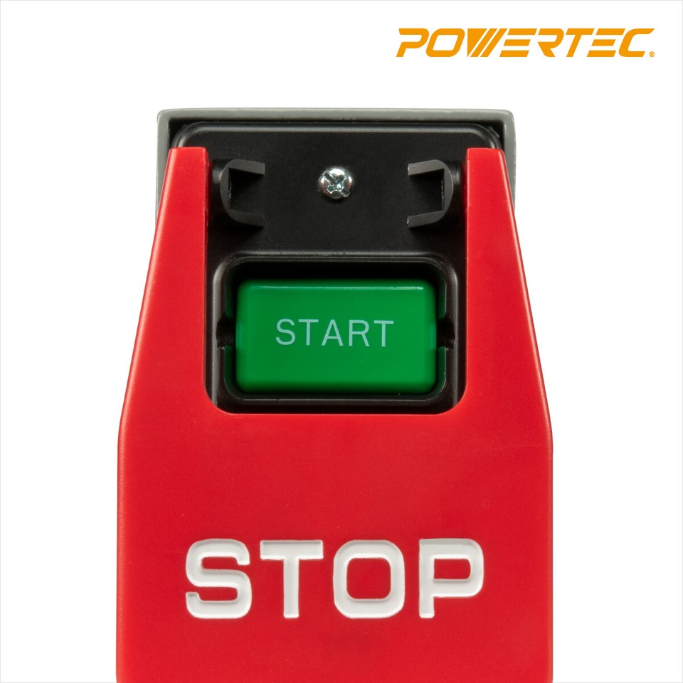 POWERTEC 71007 120 V to 230V Paddle Switch for Power Tools fits Table ...