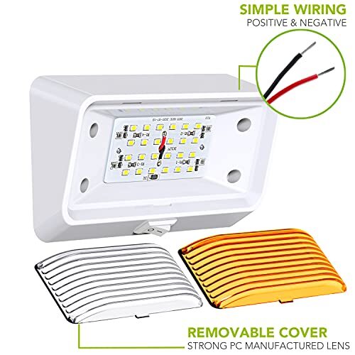 RV Exterior Porch Utility Light with Switch 12V 280 Lumen Lighting | eBay