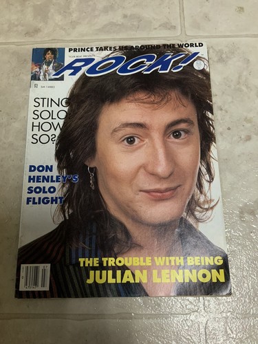 Tiger Beat Presents Rock Magazine Vintage July 1985 Julian Lennon Very ...