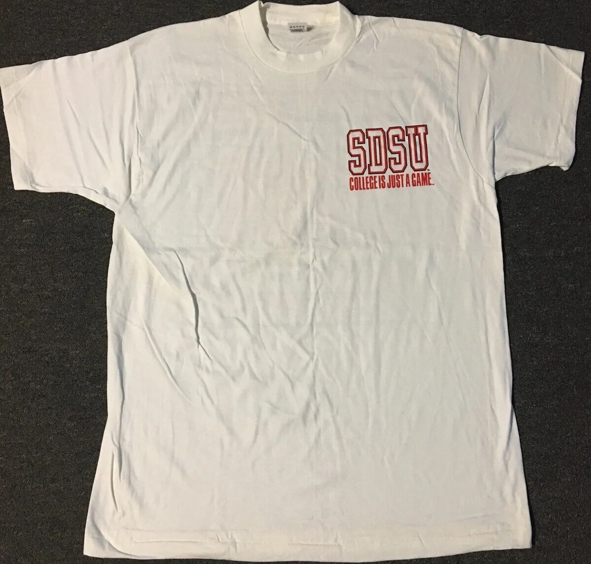 NEW Vtg 90s SDSU Bored Of Education Monopoly Shirt XL Single Stitch ...