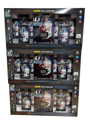 NFL DOWNTOWN Lot Of 8 2024 DONRUSS NFL COSTCO TRADING CARD SEALED ...