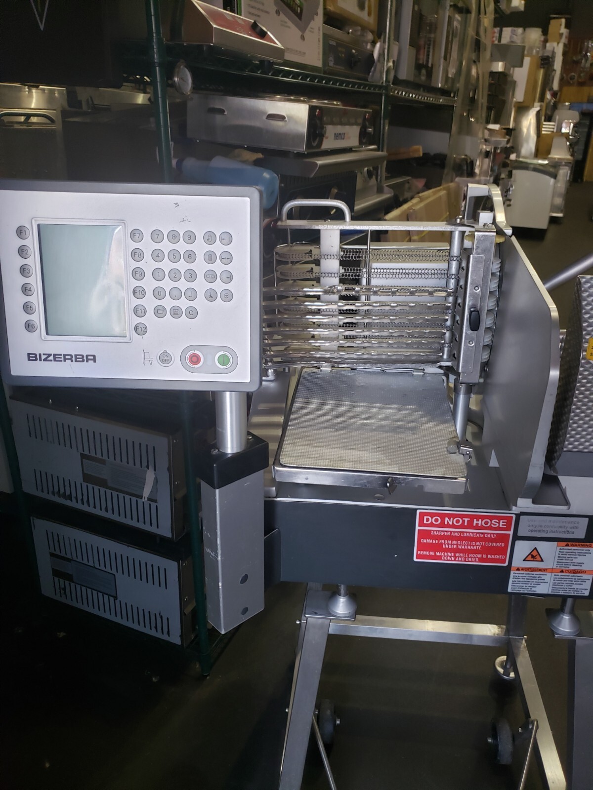Bizerba Meat Slicer A404 DIGITAL AUTO SLICER STACKER BACON, MEAT MADE ...