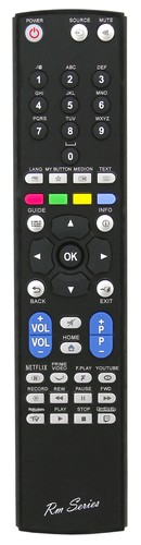 RM Series Remote Control for TECHWOOD 49AO9UHD 50AO9UHD 55A09UHD ...