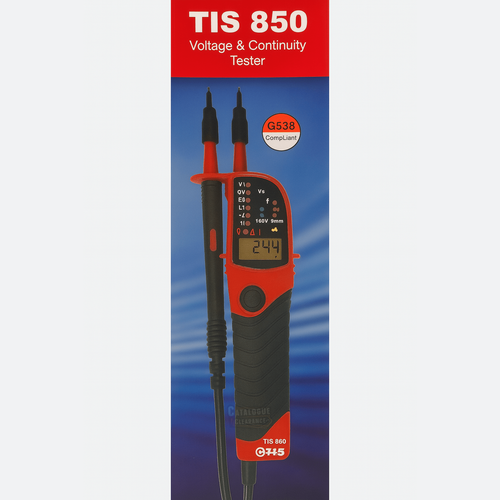 TIS 850 Voltage & Continuity Tester – GS38 Compliant | eBay UK