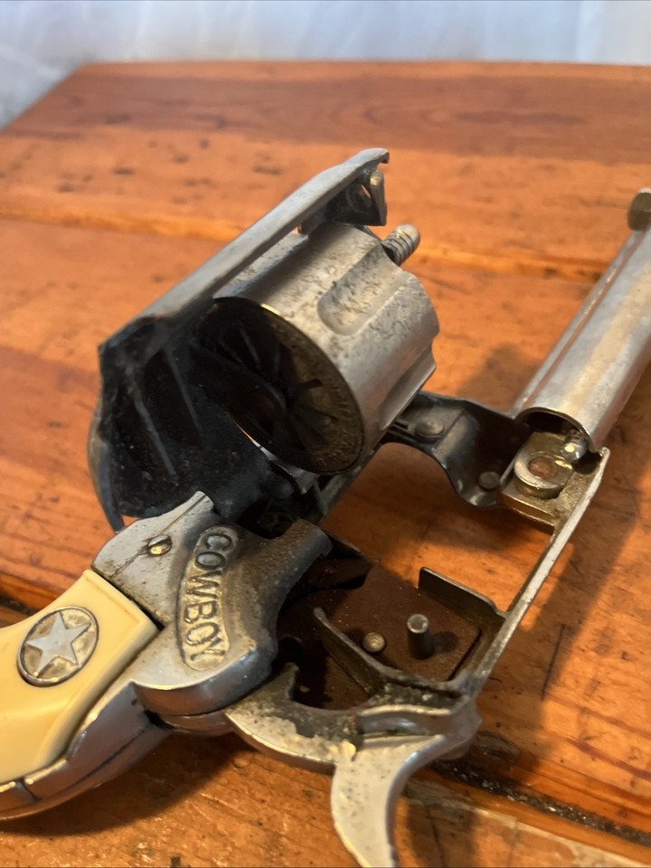 Vintage Original 1952 HUBLEY COWBOY Cap Gun Replica Toy Works As It ...