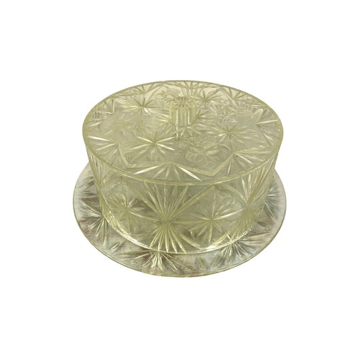 Vintage 1960s Lucite Acrylic Cake Plate w/ Etched Dome Lid – Clear ...