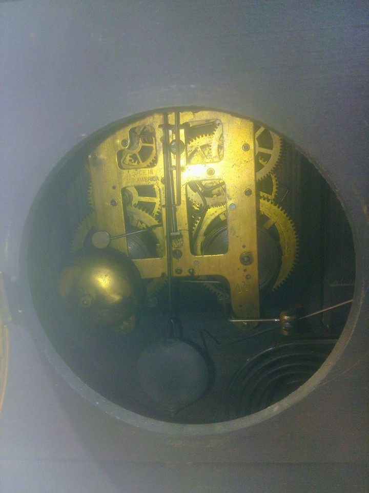 Beautiful Affordable ANTIQUE SETH THOMAS ADAMANTINE MANTLE Clock Runs ...