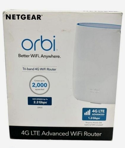 Orbi Tri-band Router 2.2Gbps LBR20 Mesh WiFi Expand Coverage up to 25 ...