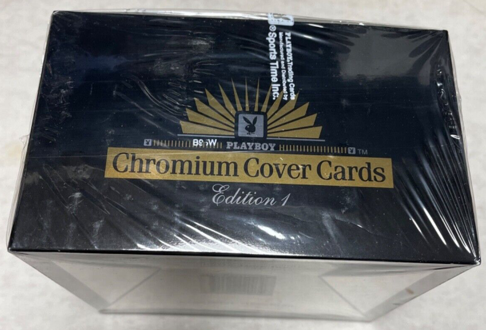 Playboy Chromium Cover Cards Edition 1 Factory Sealed Box ( Donald ...