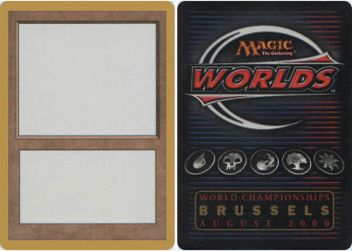 Blank - 2000 (Filler Card for Artist Alters) ~ Lightly Played World ...