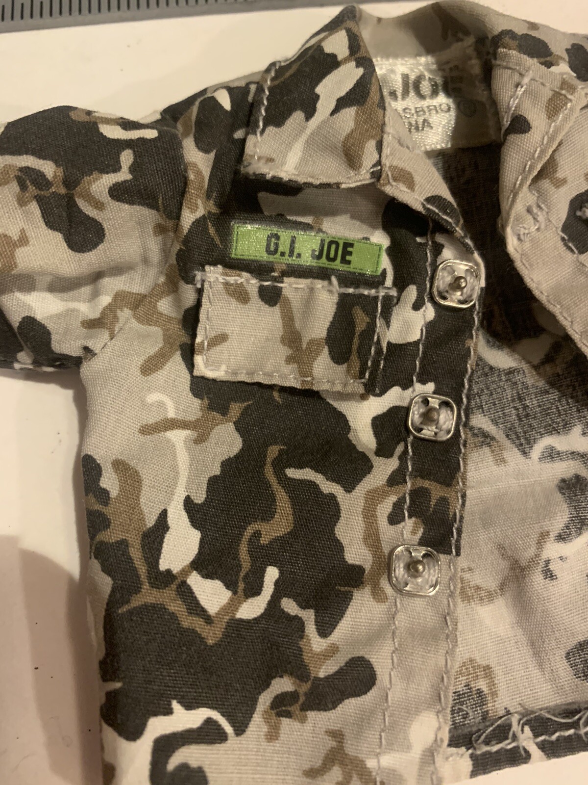 GI JOE Clothing Item-Shirt/Jacket- FOR 12" ACTION FIGURE 1/6 SCALE 1:6 ...