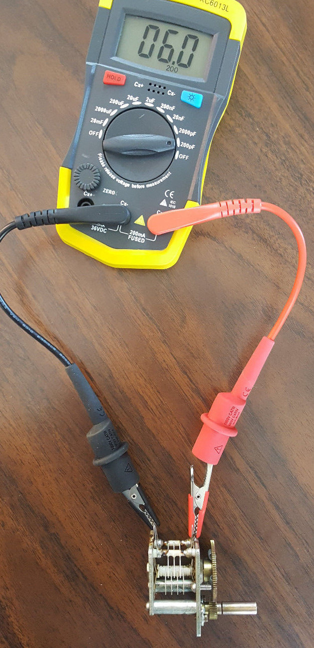 Variable Capacitor 6-12 pF -Vernier- gear drive-fine tuning - NOS -Made ...