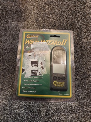 Caldwell Wind Wizard II Wind Meter with Multiple Wind Readings, LCD ...