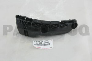 5256242041 Genuine Toyota RETAINER, REAR BUMPER, UPPER RH 52562-42041 ...