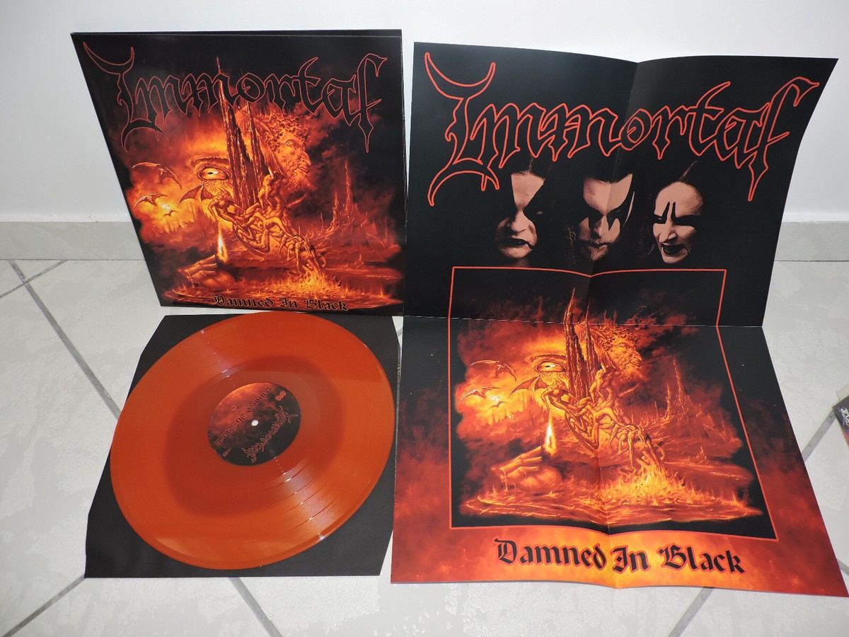 Immortal Damned In Black Immortal Shirt Damned In Black