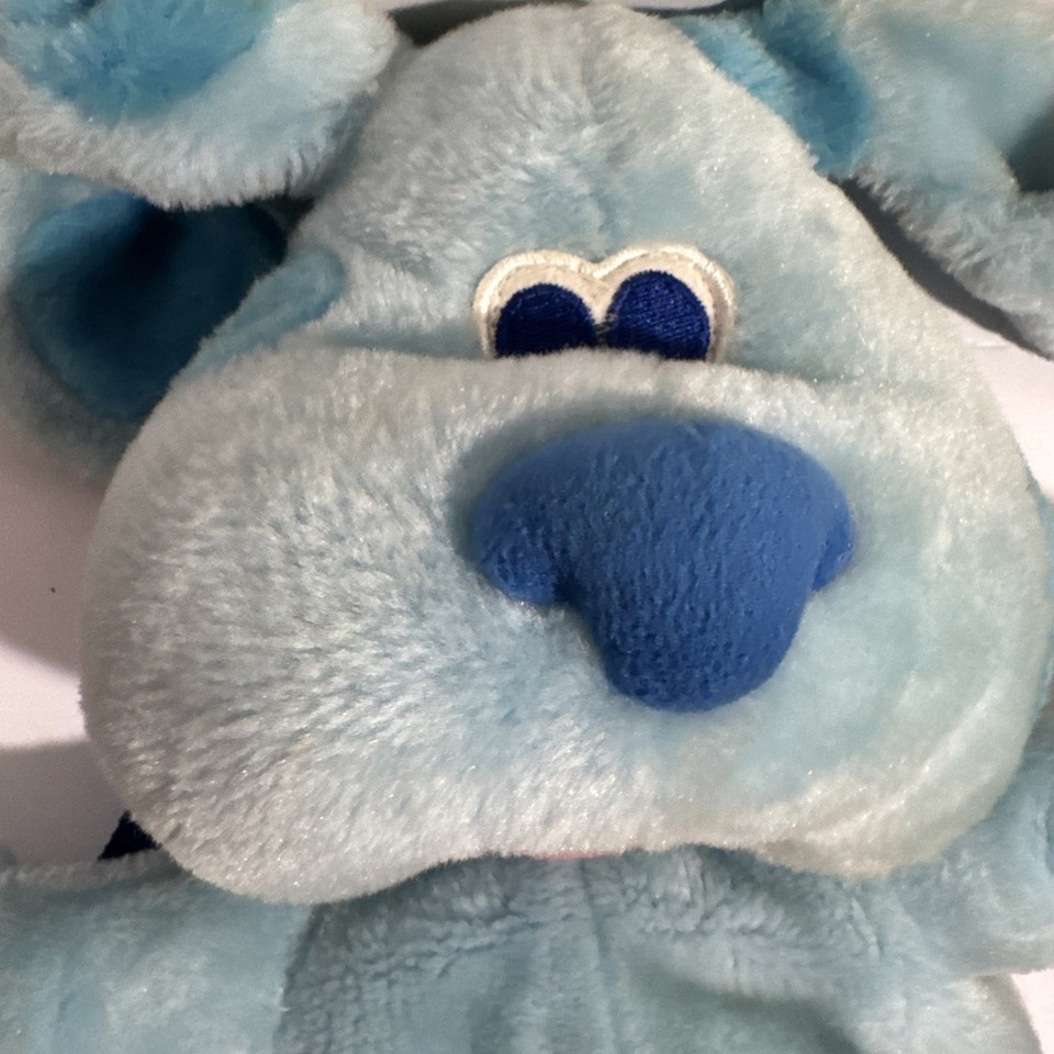 2001 Blue's Clues Backpack Plush Bag Nickelodeon Puppy Dog VTG SEE INFO ...