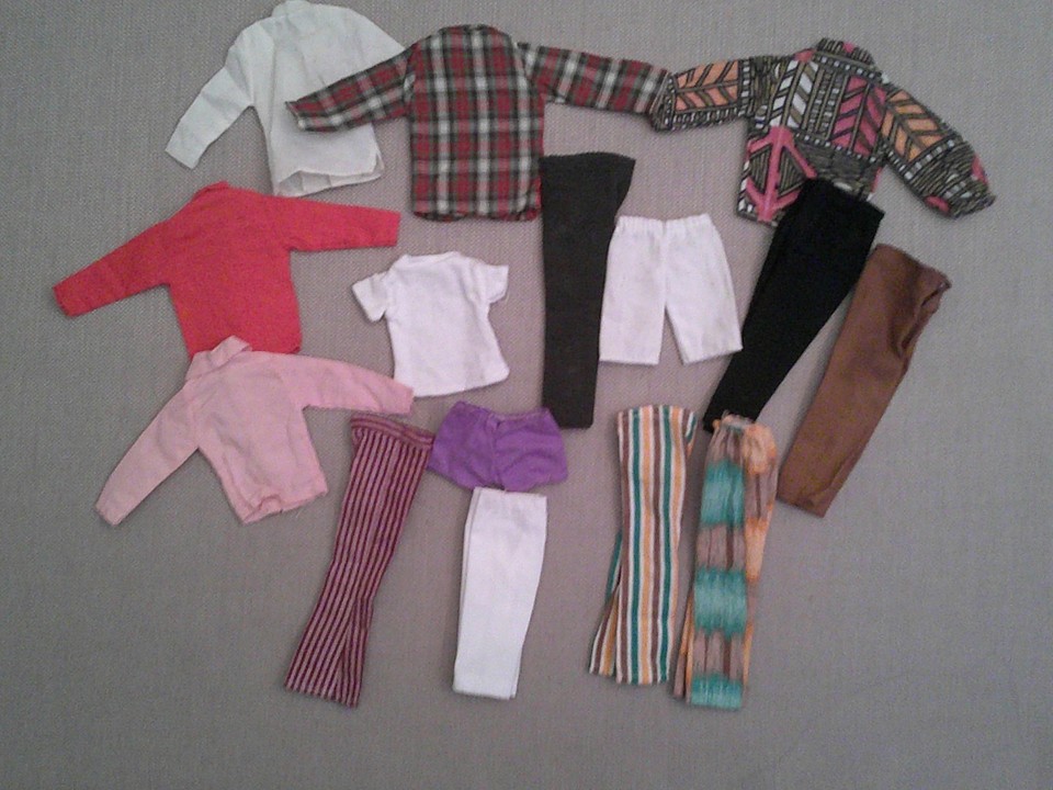 Vintage Barbie - Large Ken Mod Clone Clothing Lot | eBay