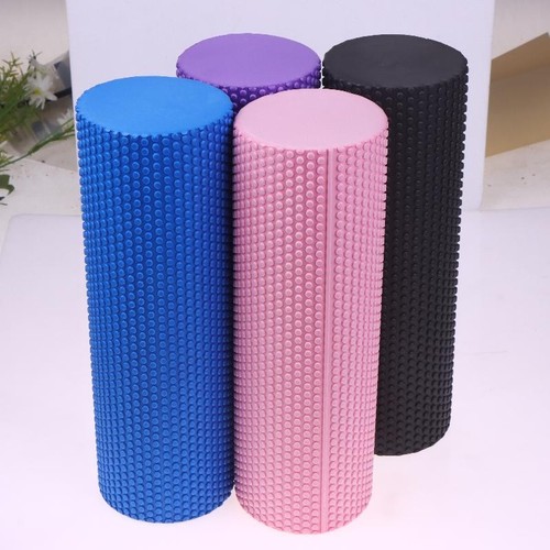 1Pc Yoga Roller Round EVA Foam Cylinder Roller For Pilates Exercise ...