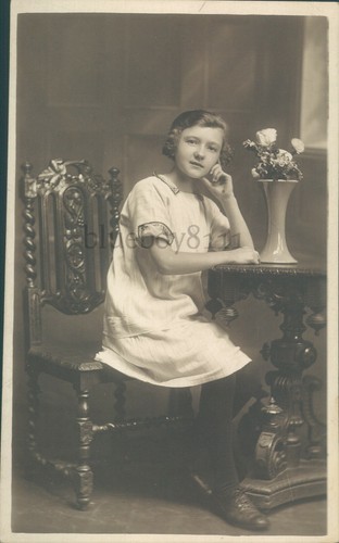 Studio Portrait Girl Sat At Table Mona Taylor Burnley Studio research ...
