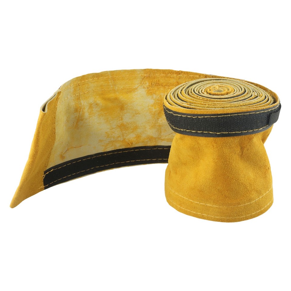 Welding Torch Cable Cover Protector Leather Sheath 15Ft Long Mig Tig ...