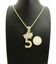 NEW # 1 to 9 NUMBER PENDANT & 24" VARIOUS CHAINS & COLOR HIP HOP ...