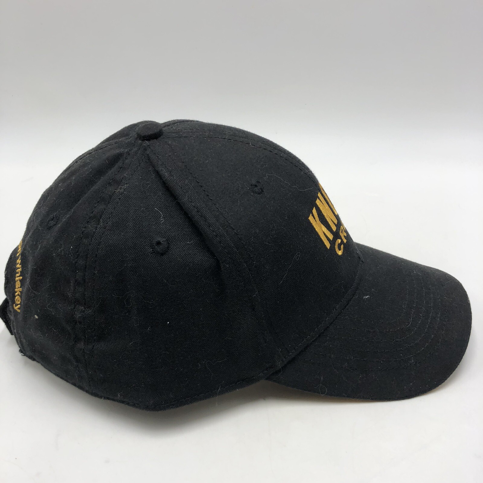 Knob Creek black and gold embroidered baseball hat A… - Gem