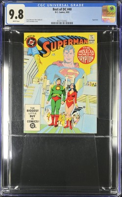 BEST OF DC COMICS MAGAZINE #40 CGC 9.8 Superman Highest MINT | eBay