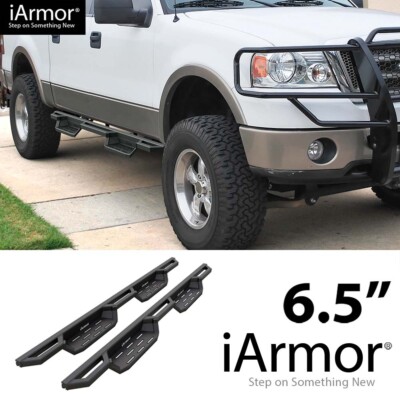 iArmor 6.5" Pocket Steps Steel Armor for 04-08 Ford F150 SuperCrew Cab ...