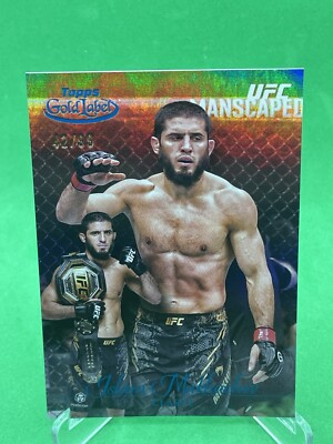 2024 Topps Gold Label UFC Class 2 Islam Makhachev Blue Foil /99 | eBay