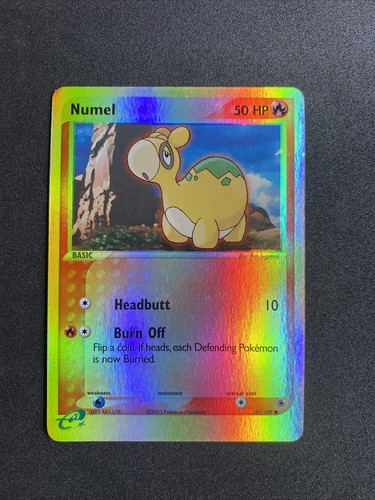 Numel Pokémon TCG ex Ruby & Sapphire 61/109 Reverse Holo | eBay