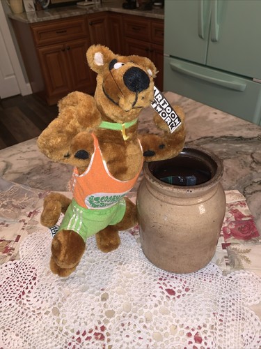 Rare Scooby Doo Sports Plush Flexing Muscles Cartoon Network 1998 | eBay