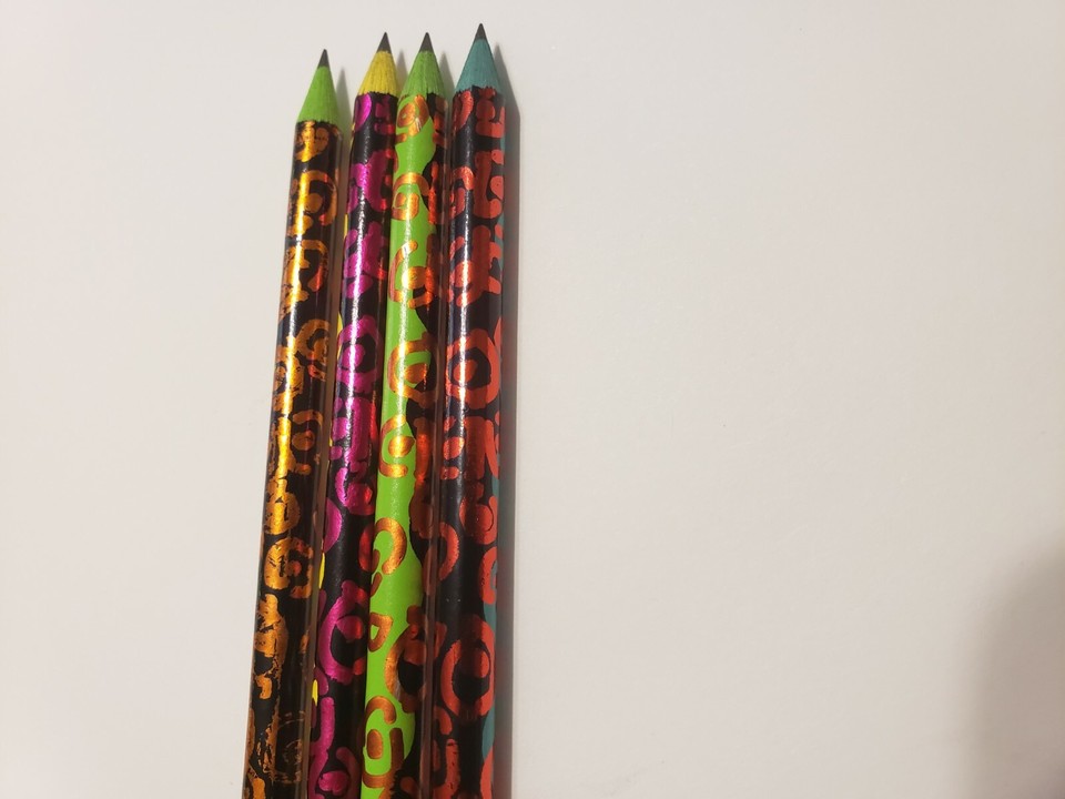 Yikes Collectable HB #2 Black Lead Pencils & Erasers - 'RARE/HTF ...