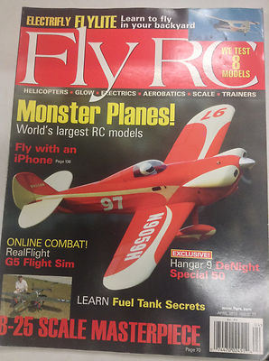 Fly RC Magazine Hangar 9 Electrifly Flylite April 2010 050417nonr | eBay