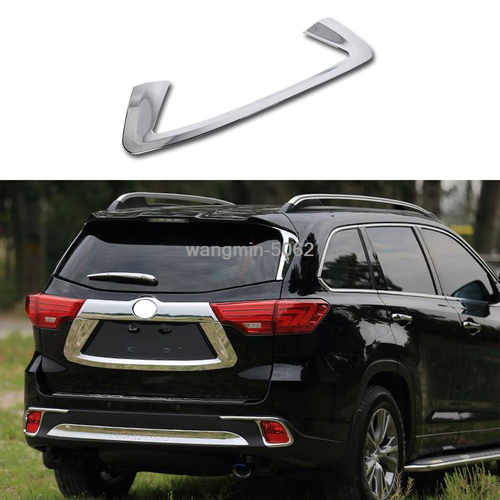 Chrome Trunk Rear License Plate Frame Cover Trim for 2015-2019 Toyota ...