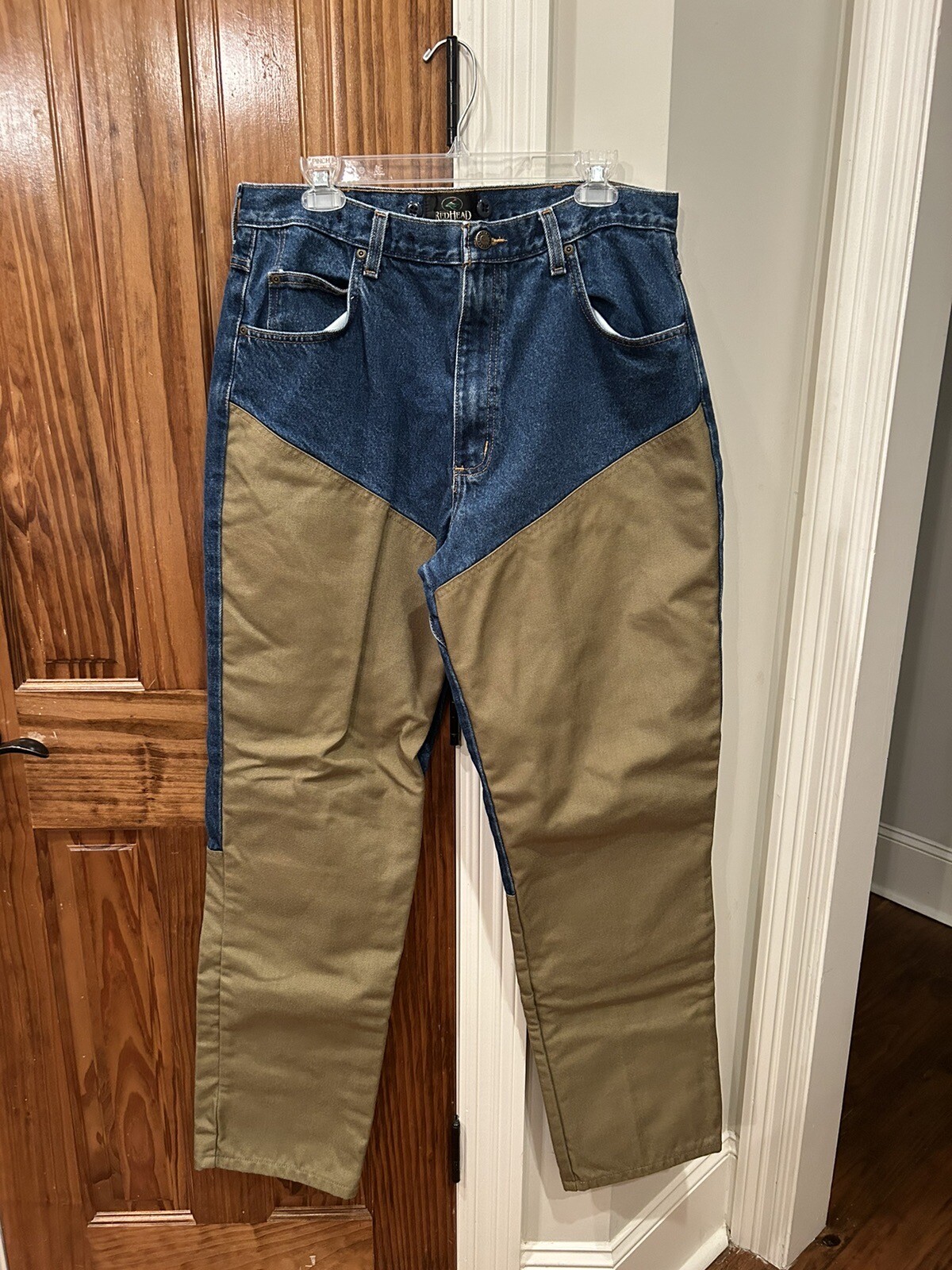 Bass Pro Shops Red Head Briar Field Pants Indigo Denim Jeans Men’s Size ...