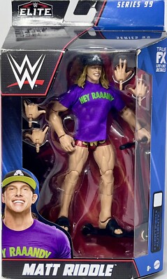WWE Matt Riddle Elite Collection Series 99 With Scooter Bro *Minor ...