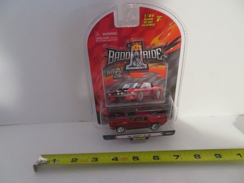 Badd 1 Ride Diecast Series 4 1967 Shelby GT500 Red 1:64 Scale 2006 NIP ...