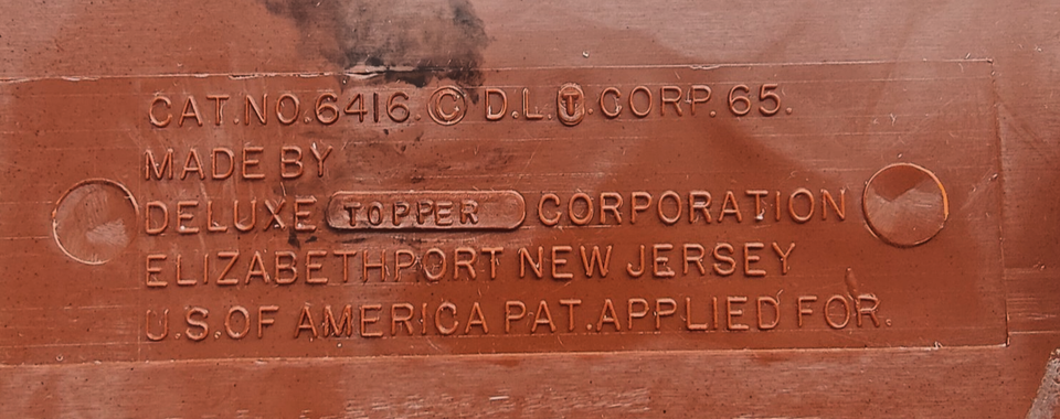 VTG Topper Toys Johnny Eagle Lieutenant Wall Mount Rifle Gun Display ...