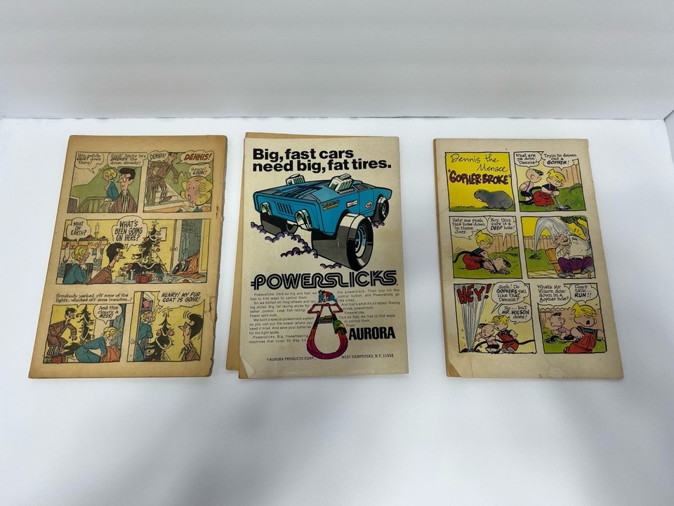 Vintage Comic Book Lot – 9 DC Superman, Archie, Dennis the Menace ...