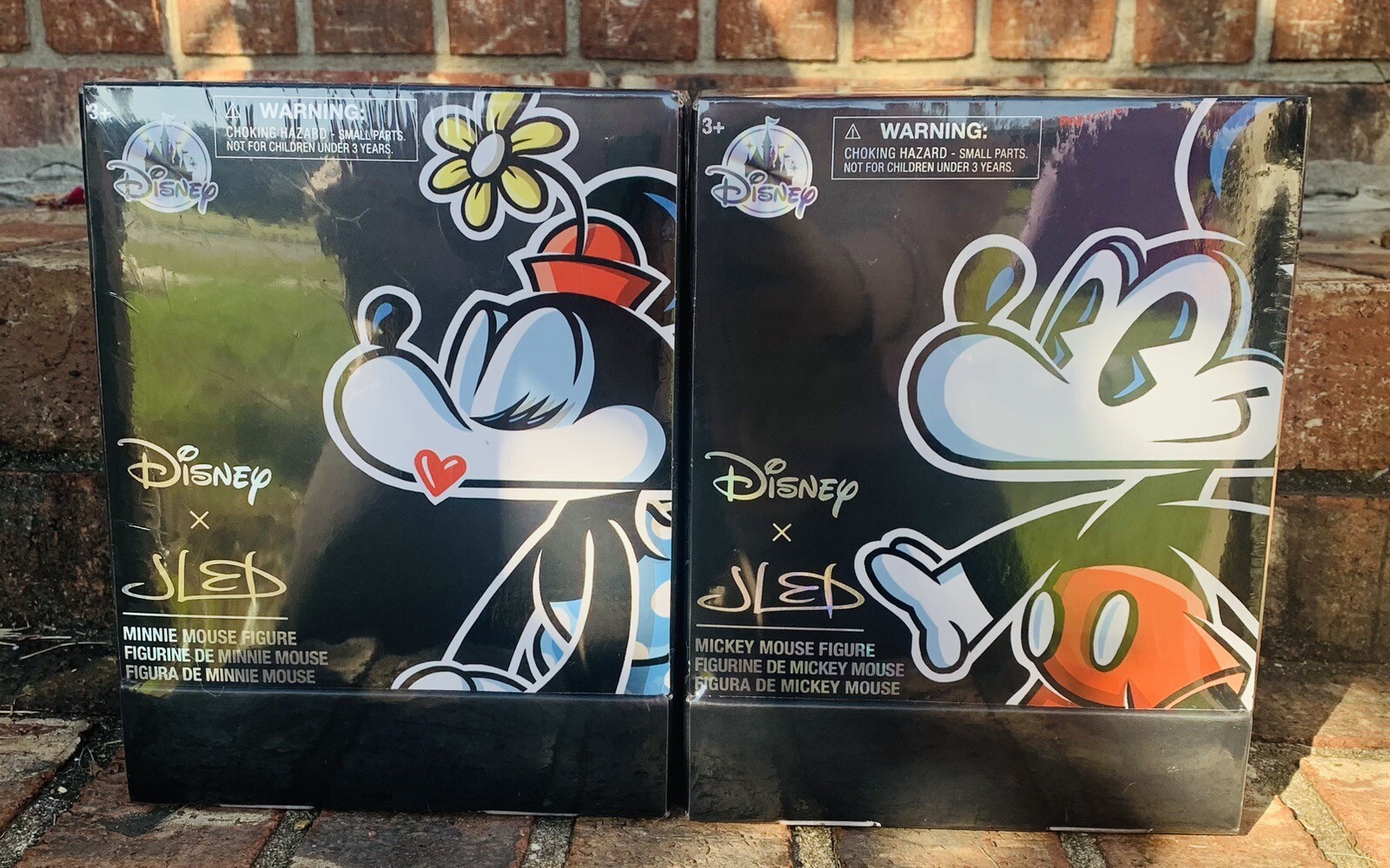 Mickey and Minnie Mouse Figures Disney Joe Ledbetter JLED | eBay