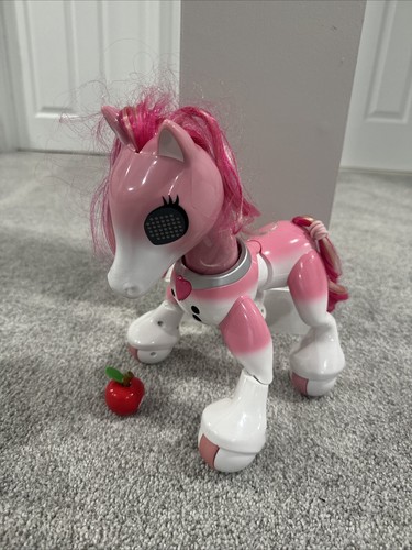 ZOOMER Show Pony Pink Interactive Horse Robot Spin Master Electronic ...