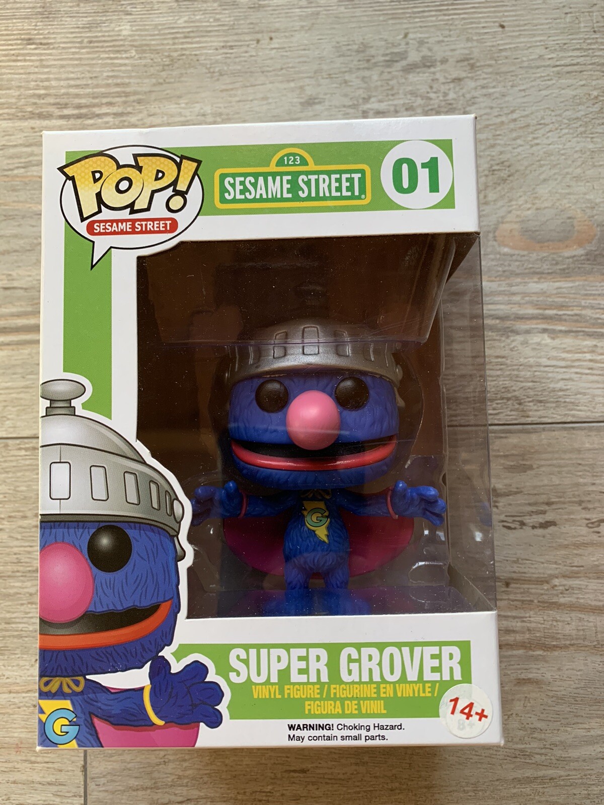 Funko POP! Super Grover #01 (Vaulted) | eBay