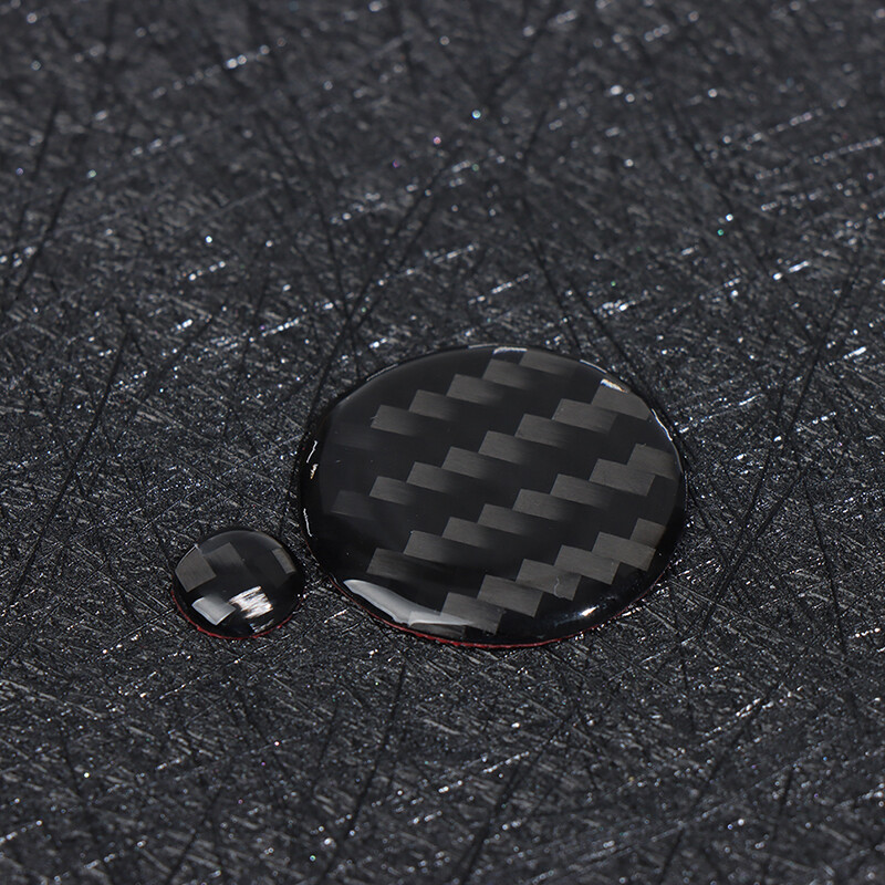 Car Carbon Fiber Multimedia Buttons Cover Trim Sticker for Mazda 3/6 CX ...