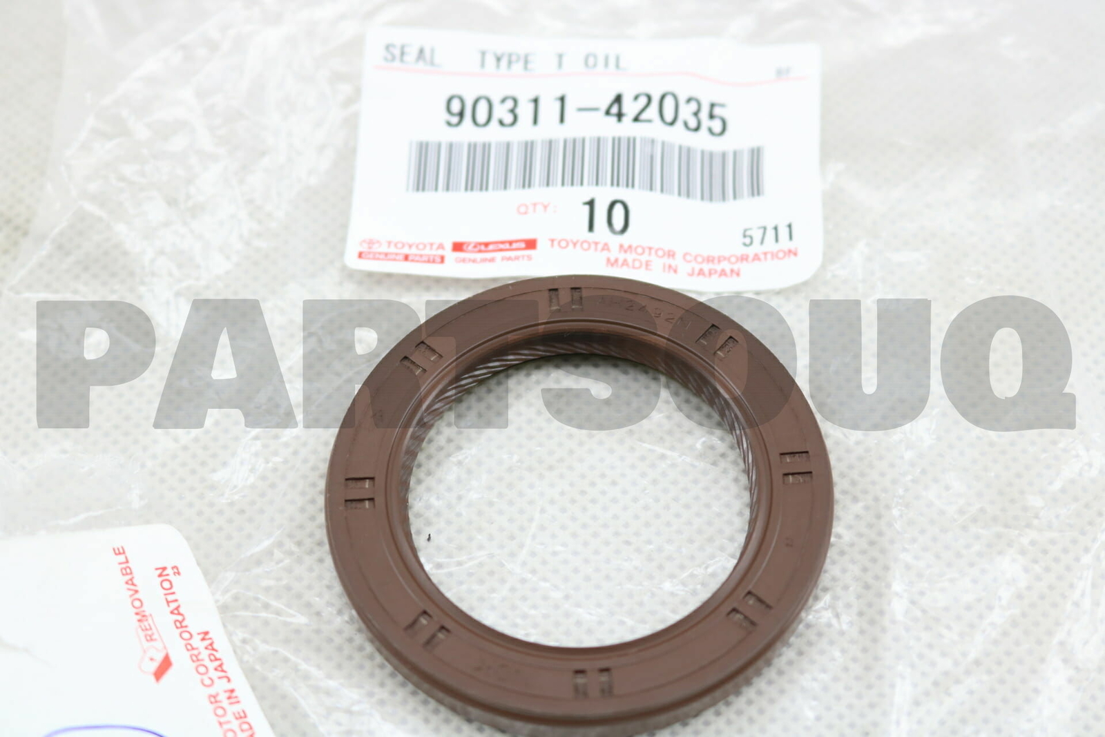 9031142035 Genuine Toyota SEAL(FOR CRANKSHAFT) 90311-42035 | eBay