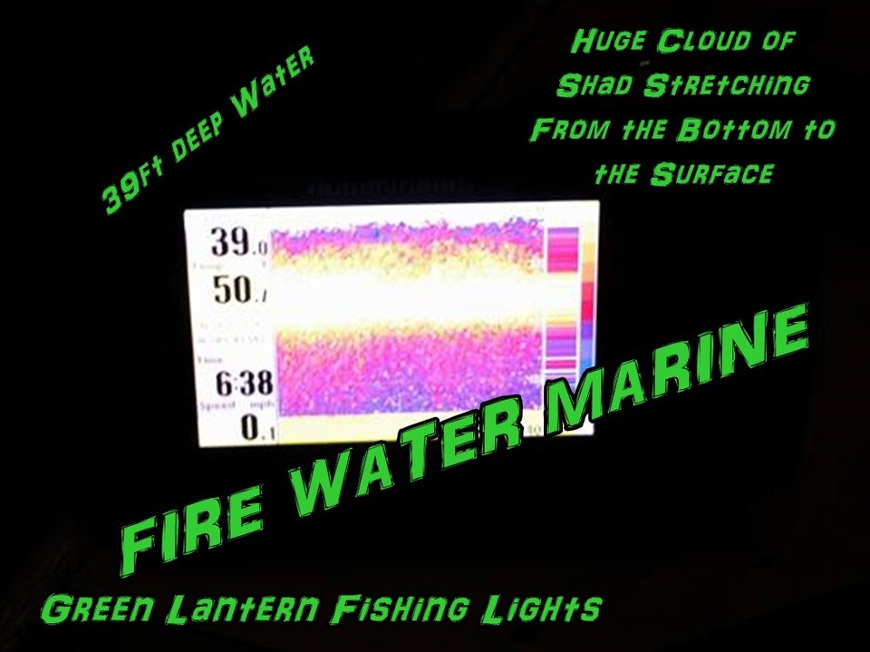 12V 25w LED GREEN UNDERWATER SUBMERSIBLE NIGHT FISHING LIGHT crappie ...