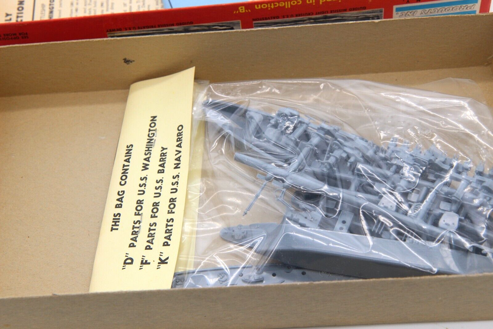 Vintage Renwal U.S. Navy Task Force Collection A 6 Ship Task Force No ...