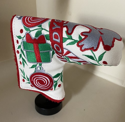 Odyssey TOULON DESIGN Putter HeadCover Callaway Holiday Xmas Christmas ...