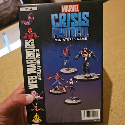 Web Warriors Affiliation Pack Brand New Marvel Crisis Protocol | eBay UK