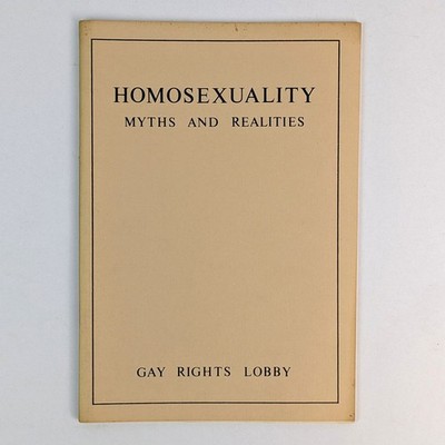 Gary Simes; Craig Johnston: Homosexuality: Myths and Realities 1st ...